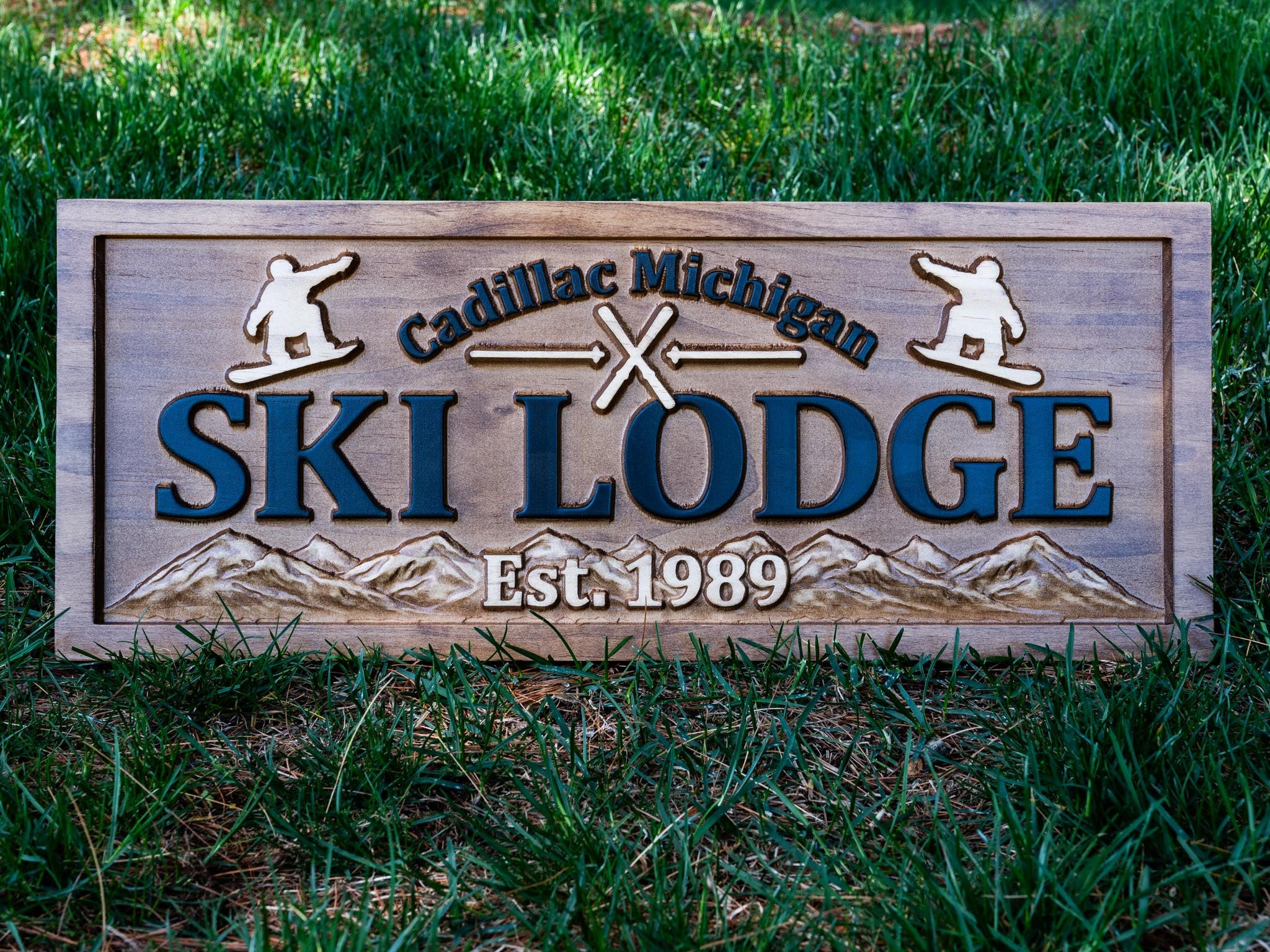 Custom Ski Sign