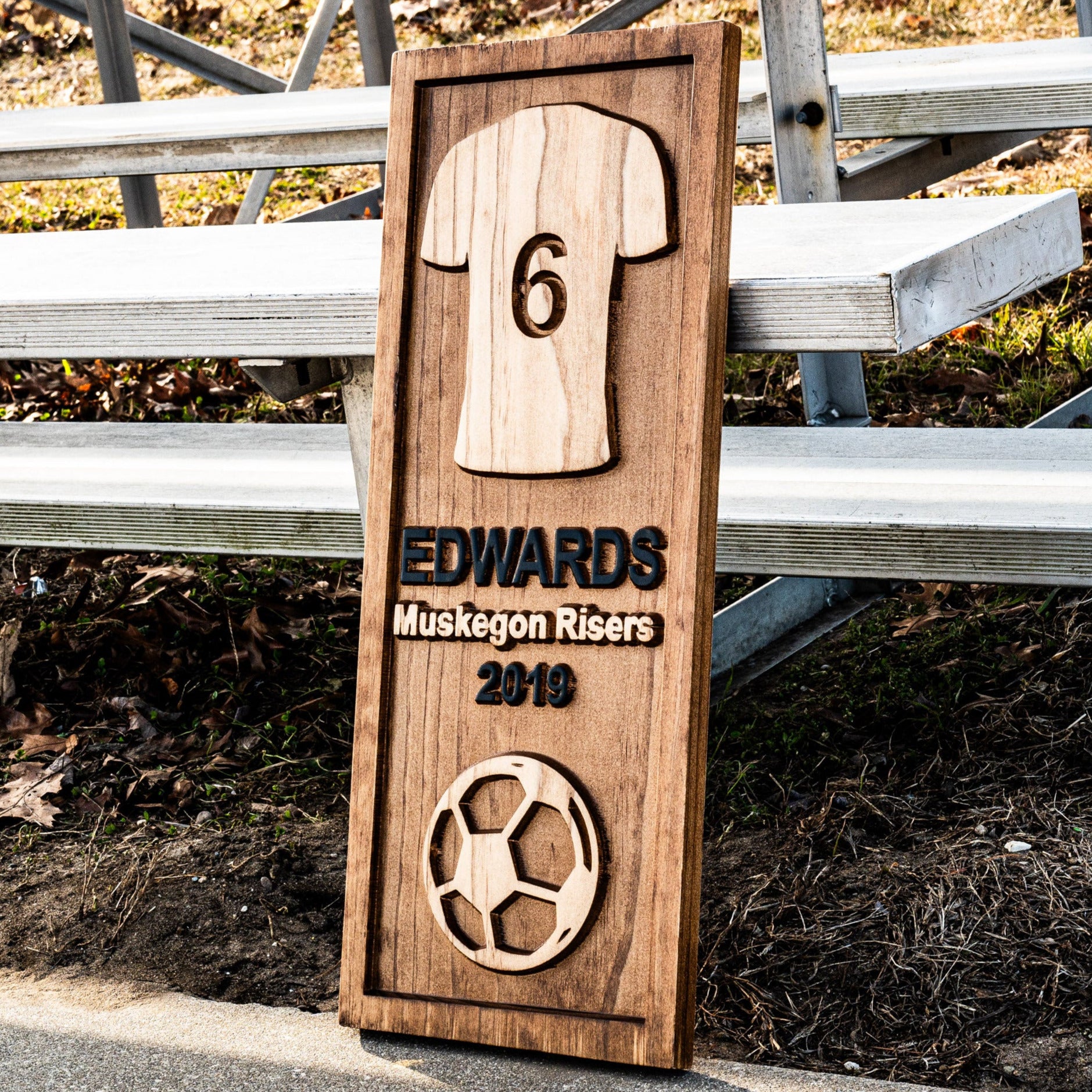 Vertical Volleyball Jersey Sign