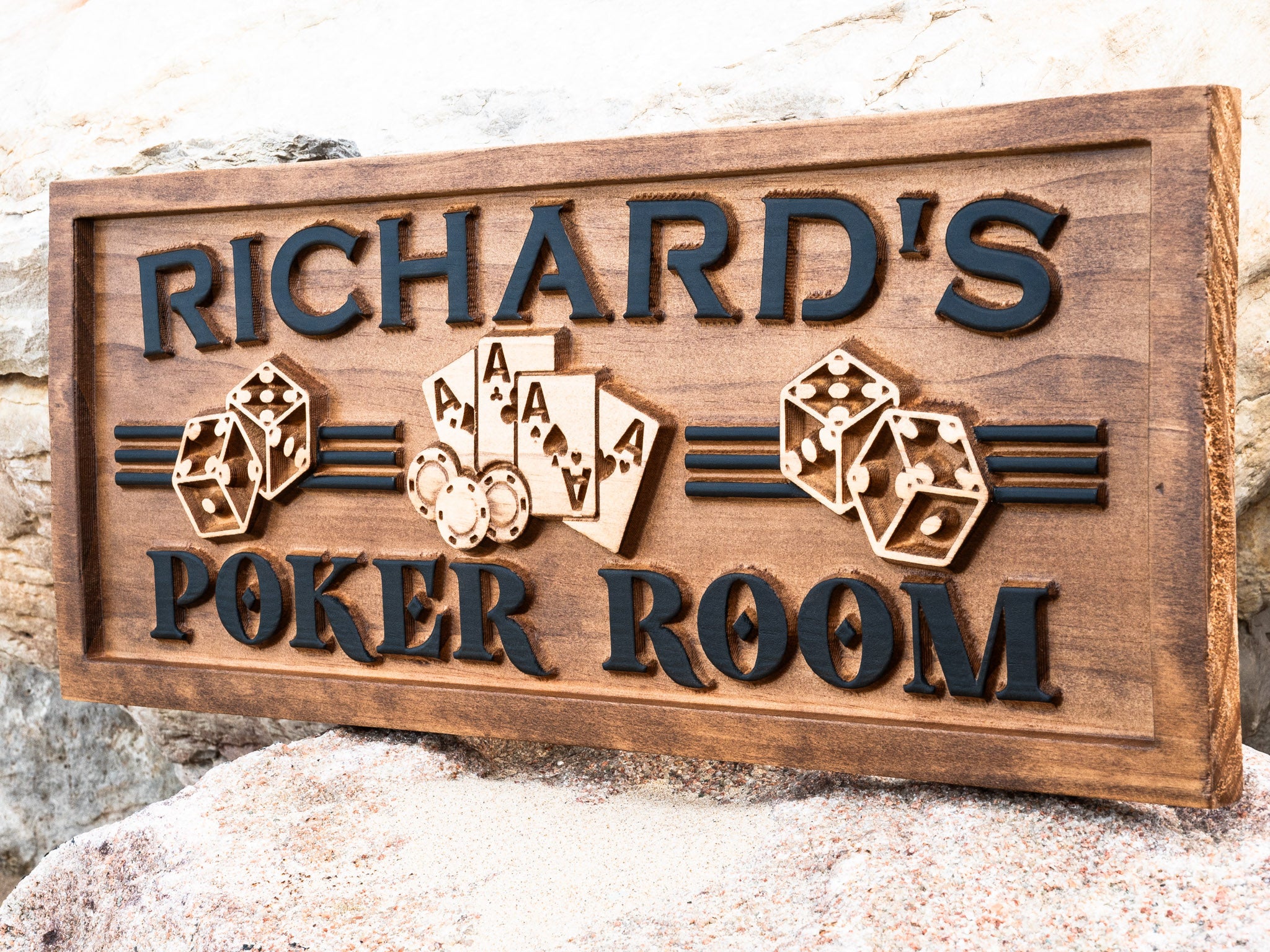 Poker Room Sign