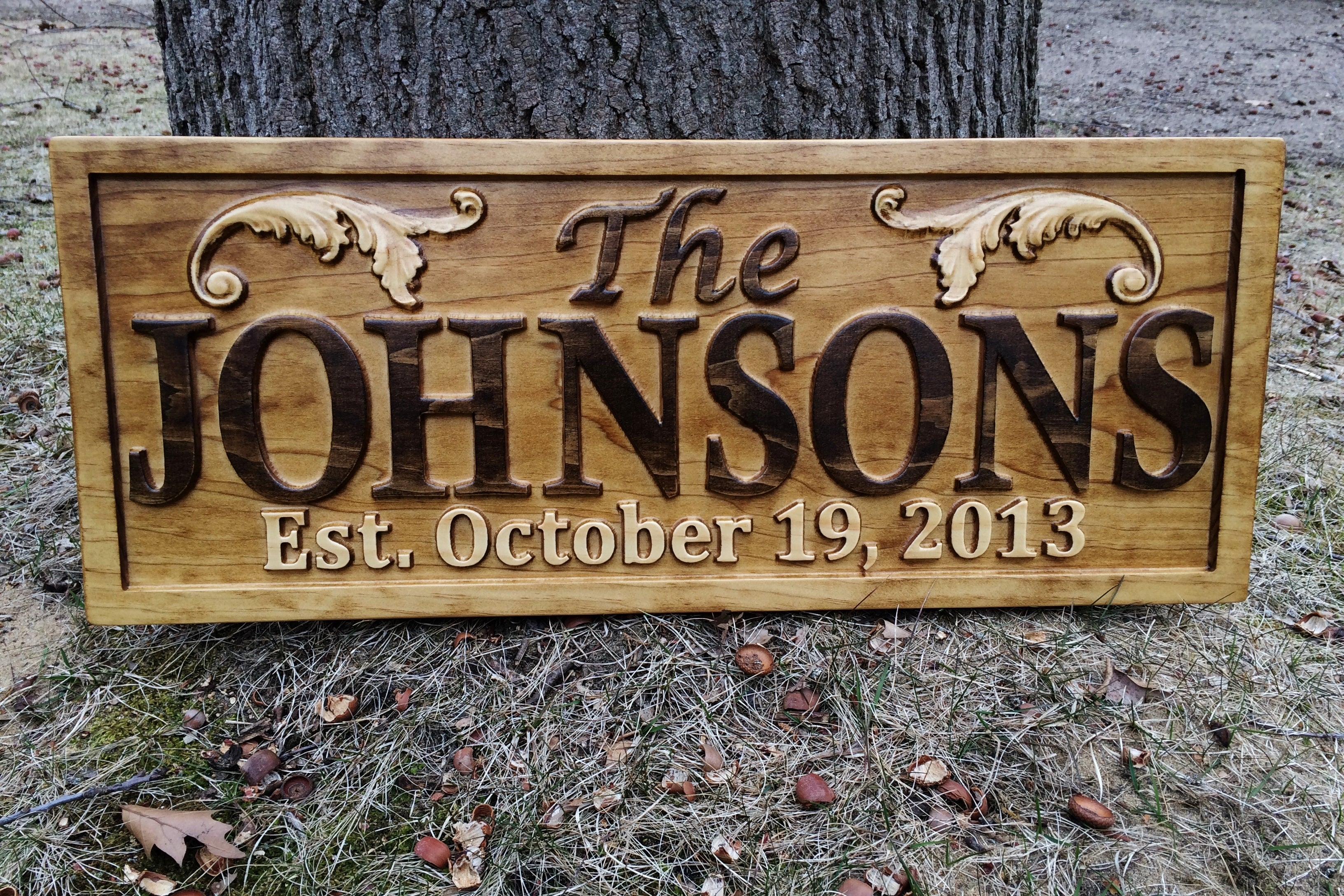 Last Name Sign Flourish