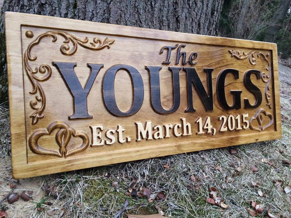 Custom Wooden Sign